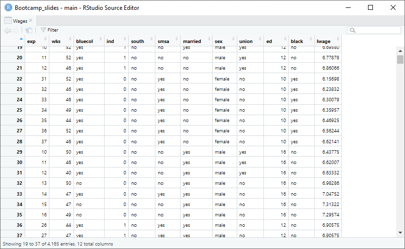 Quantitative Methods Bootcamp